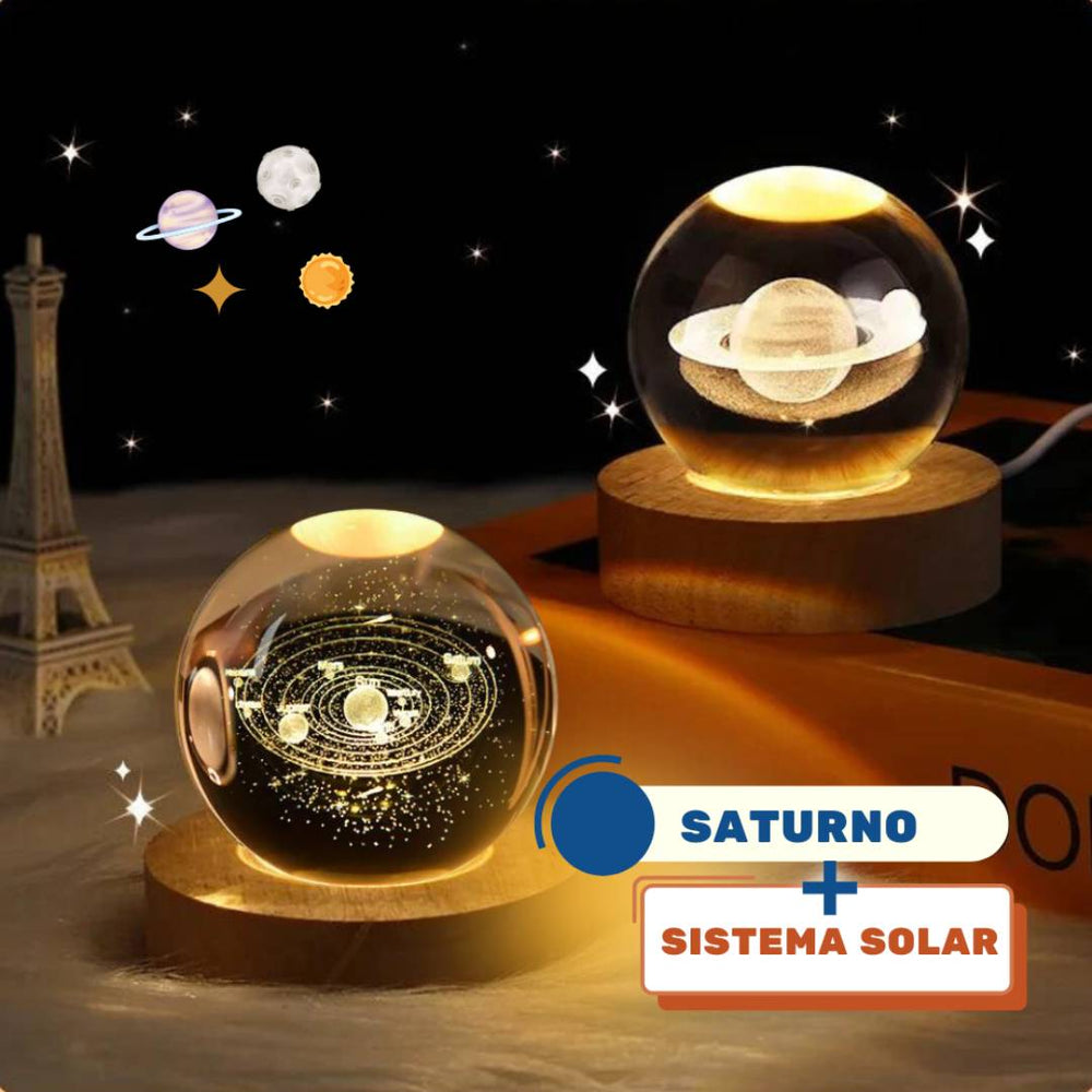 Luminária Planetária - Compre 1 Leve 2 (base inclusa)